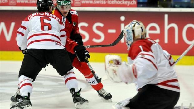 Matt Zaba bester Spieler im Testspiel Kanada - Schweiz - Eishockey ...