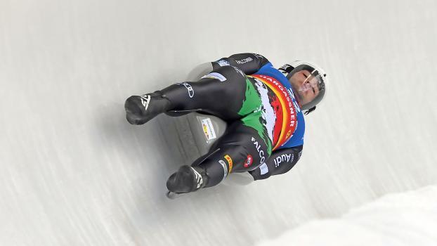 Leon Felderer kratzt an Felix Lochs Bahnrekord - Rodeln Kunstbahn ...