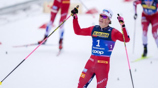 Klæbo holt Gold – Pellegrino schrammt am Podest vorbei - Langlauf ...